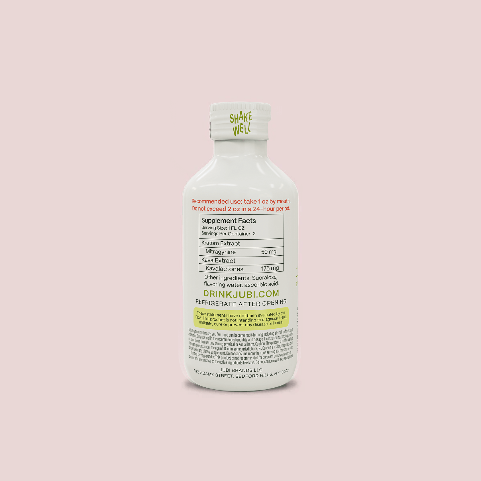 Jubi's Kava Kratom Shot: Ultimate Relaxation & Rejuvenation